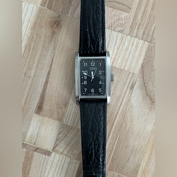 Citizen | Accessories | Citizen Mens Watch Black Dial Date Window Black ...